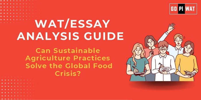 WAT Analysis Guide: Can Sustainable Agriculture Practices Solve the ... WAT Analysis Guide: Can Sustainable Agriculture Practices Solve the ...